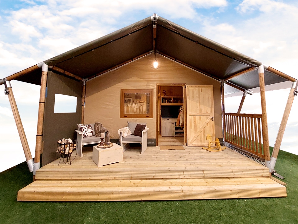 Supplier of completely furnished Glamping tents | Outstanding Tent